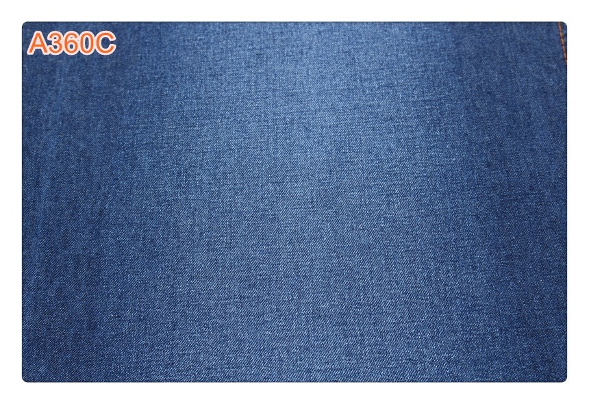 Breathable TC 62 63'' Light Blue High Stretch Denim Fabric 8.2oz Work ...